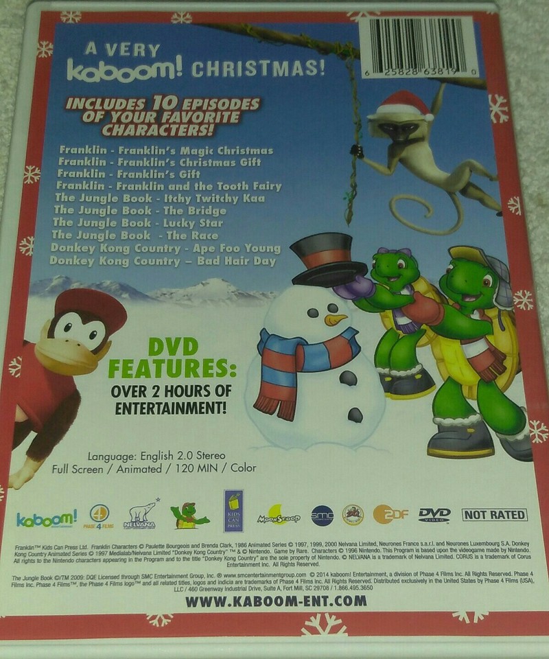 Kaboom! Merry Christmas A Very Kaboom Christmas DVD RARE oop | eBay