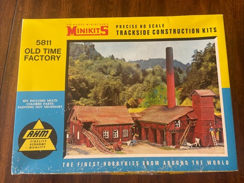 HO Scale Old Time Factory Mini kits Trackside Building Kit | eBay