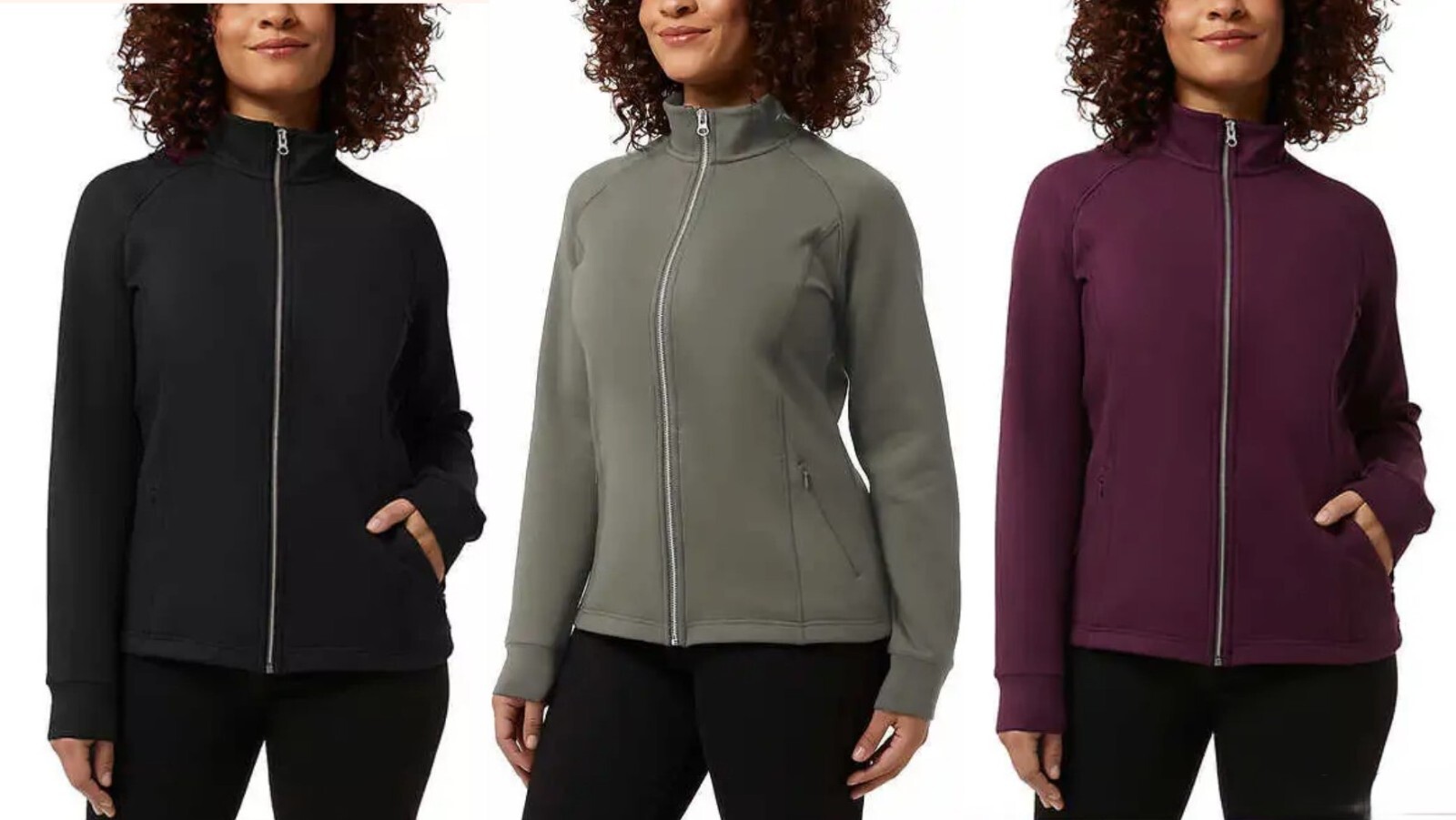 32 Degrees Heat Ladies' Active Full Zip Jacket | eBay