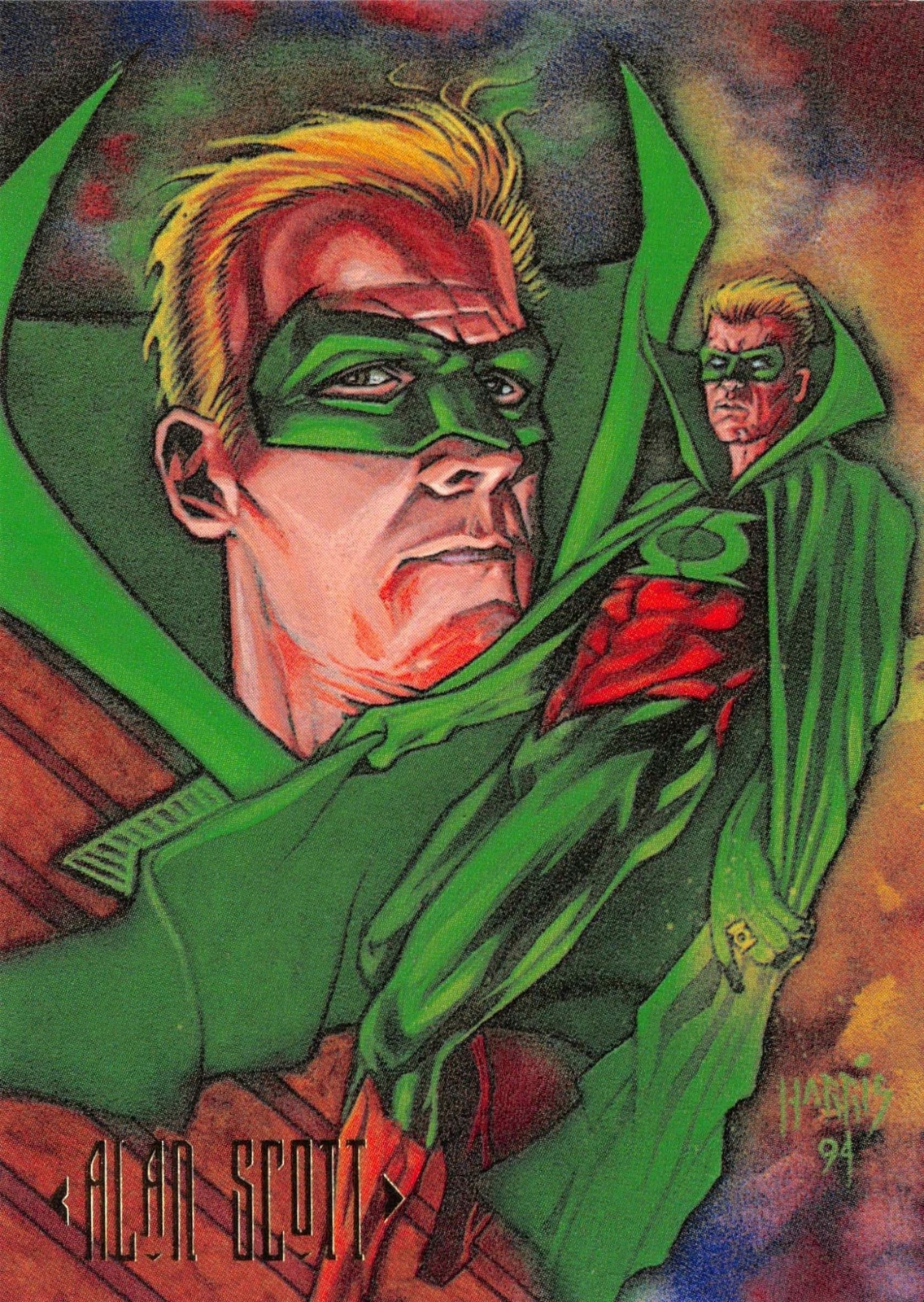 ALAN SCOTT / DC Comics Master Series (1994) BASE Trading Card #47 | eBay