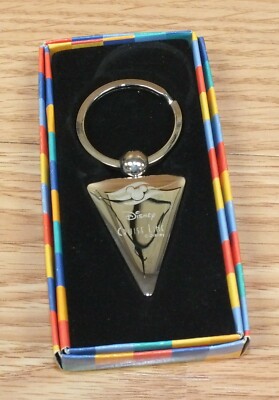 Genuine Disney World Cruise Line Silver Tone Metal Triangle Key Chain ...