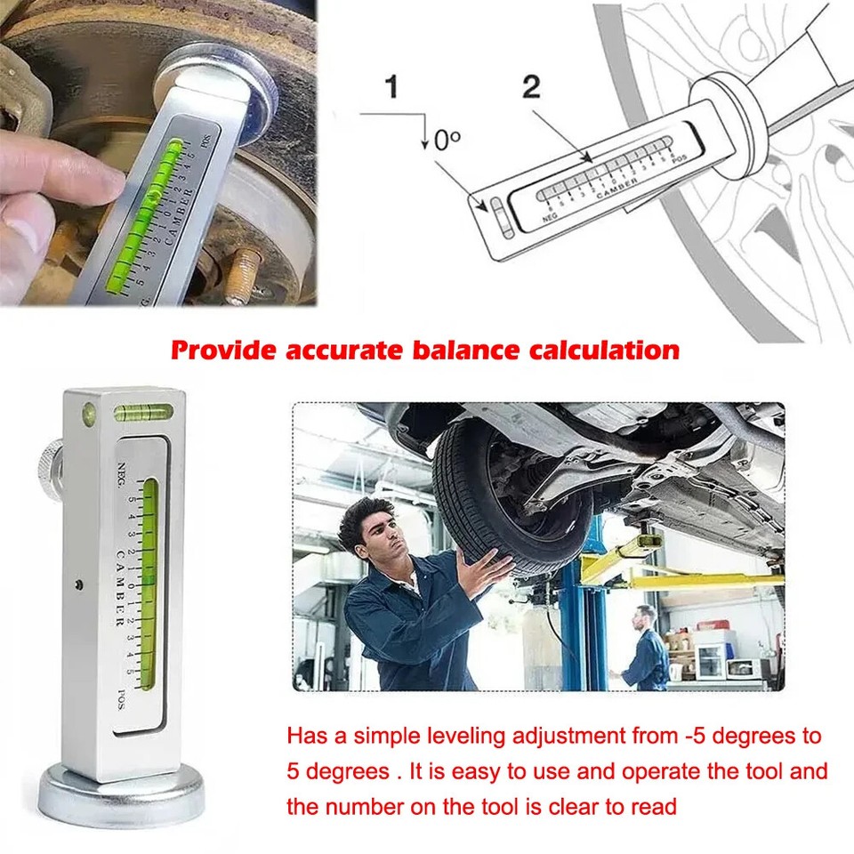 Adjustable Auto Alignment Indicator Car Compensation Magnetic Measuring ...