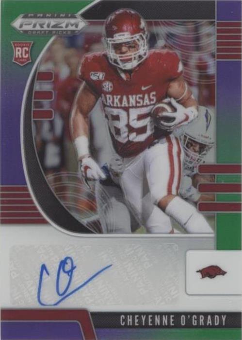 2020 Panini Prizm Draft Picks - Draft Picks Rookies Cheyenne O'Grady ...