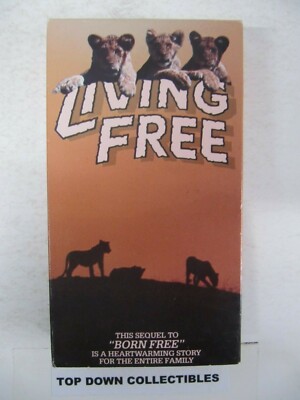 LIVING FREE The Sequel to BORN FREE VHS Movie Like New | eBay