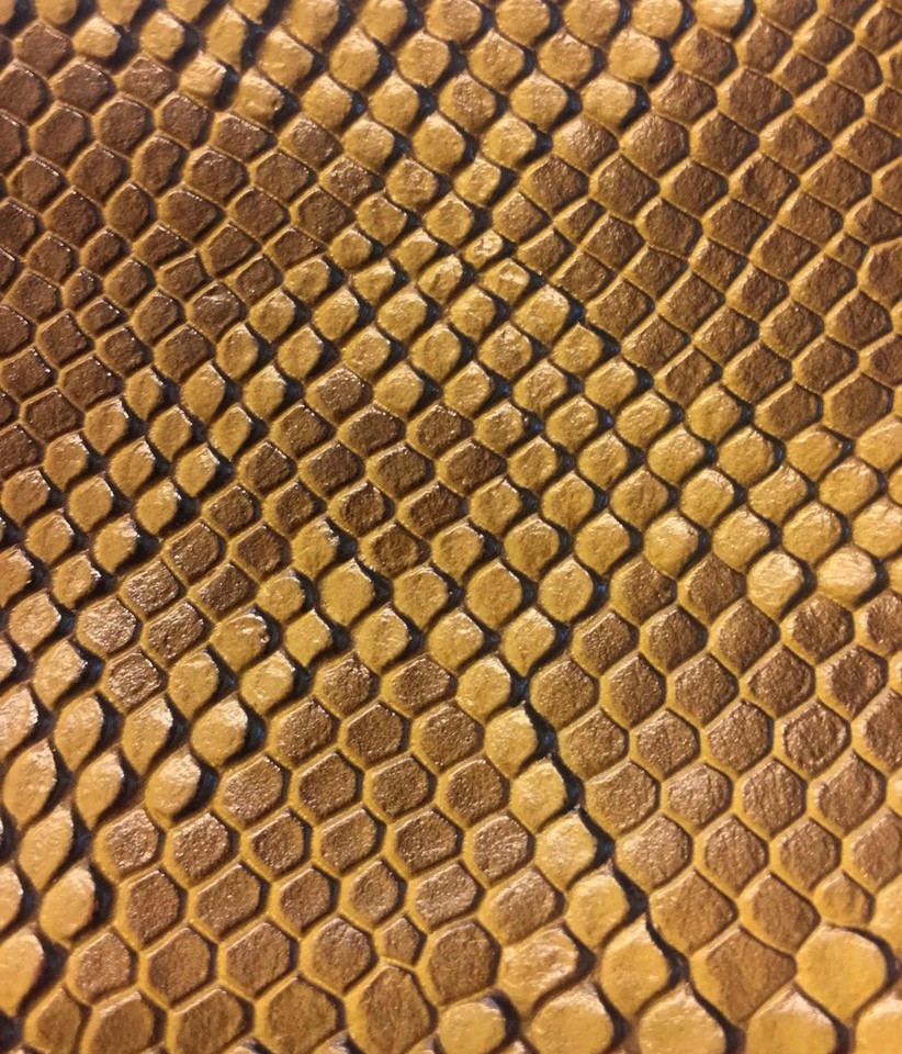 SHIPS FOLDED SNAKE SKIN SCALE 3D Texture Faux Leather Upholstery Vinyl ...