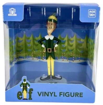 Buddy The Elf Vinyl Figure Collectable Toy 4.5” CultureFly WB NIB | eBay