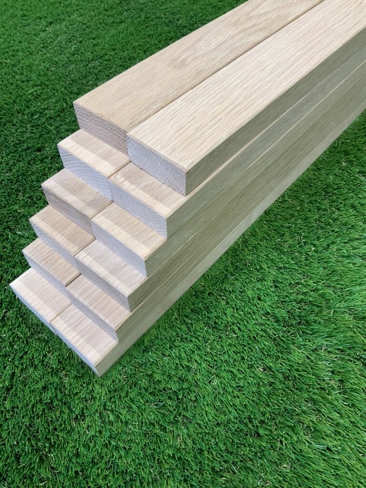 12 Solid Hardwood Oak Garden Bench Slats 2 Seater (4ft) - Free Delivery ...