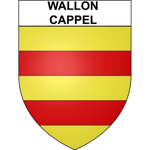 Wallon-Cappel 59 ville sticker blason écusson autocollant adhésif | eBay