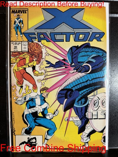 BARGAIN BOOKS ($5 MIN PURCHASE) X-Factor #40 (1989 Marvel) Free Combine ...