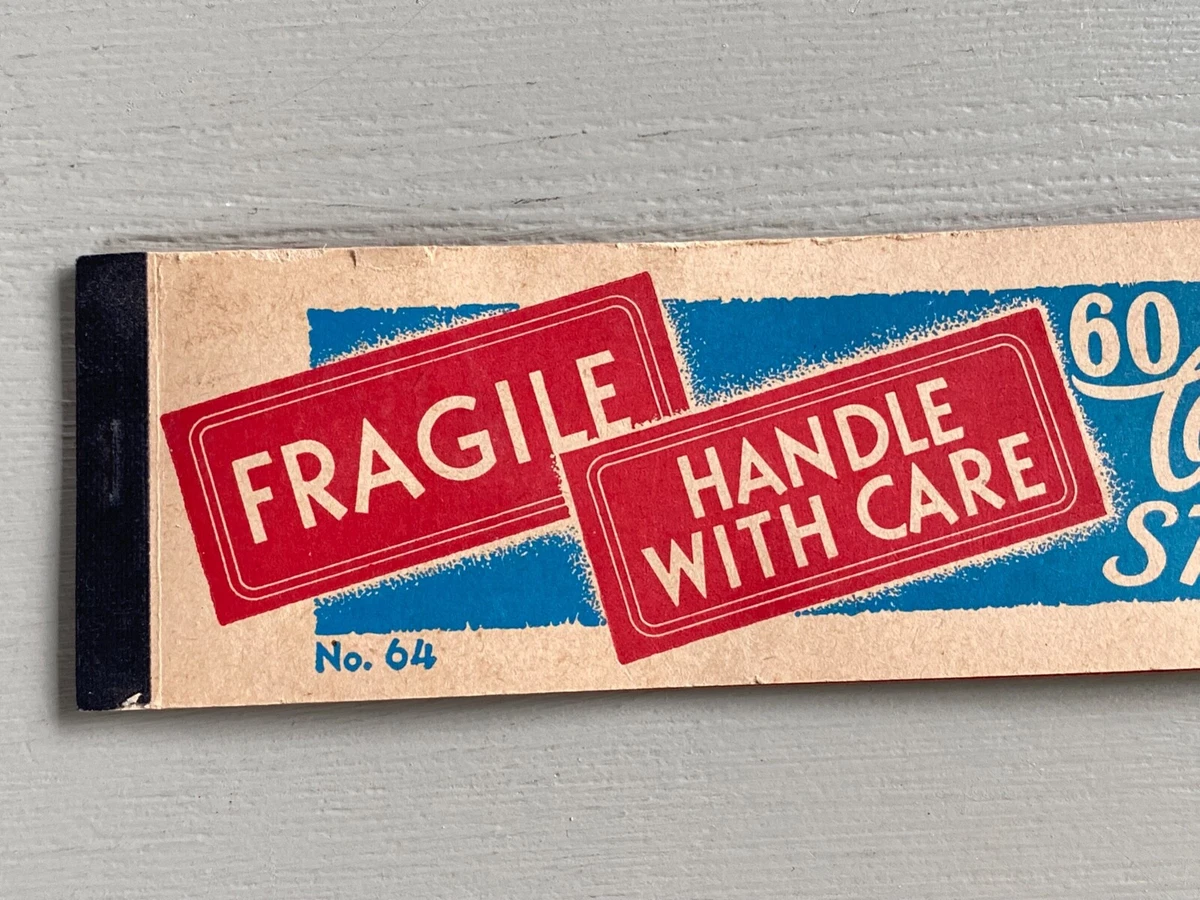 Vintage Fragile Label