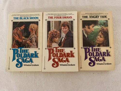 Poldark Saga by Winston Graham Lot of 3 PBs #5, 6, 7 Ballantine TV ...