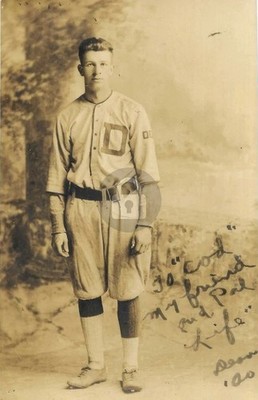 Studio Portrait Early Baseball Player RPPC Photo Postcard COPY | eBay
