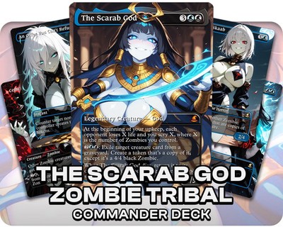 The Scarab God Zombie Tribal | Zombie Waifus | Commander Deck | eBay