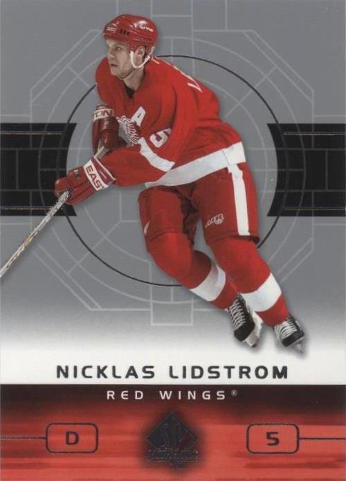 2002-03 SP Authentic - Nicklas Lidstrom #34 for sale online | eBay