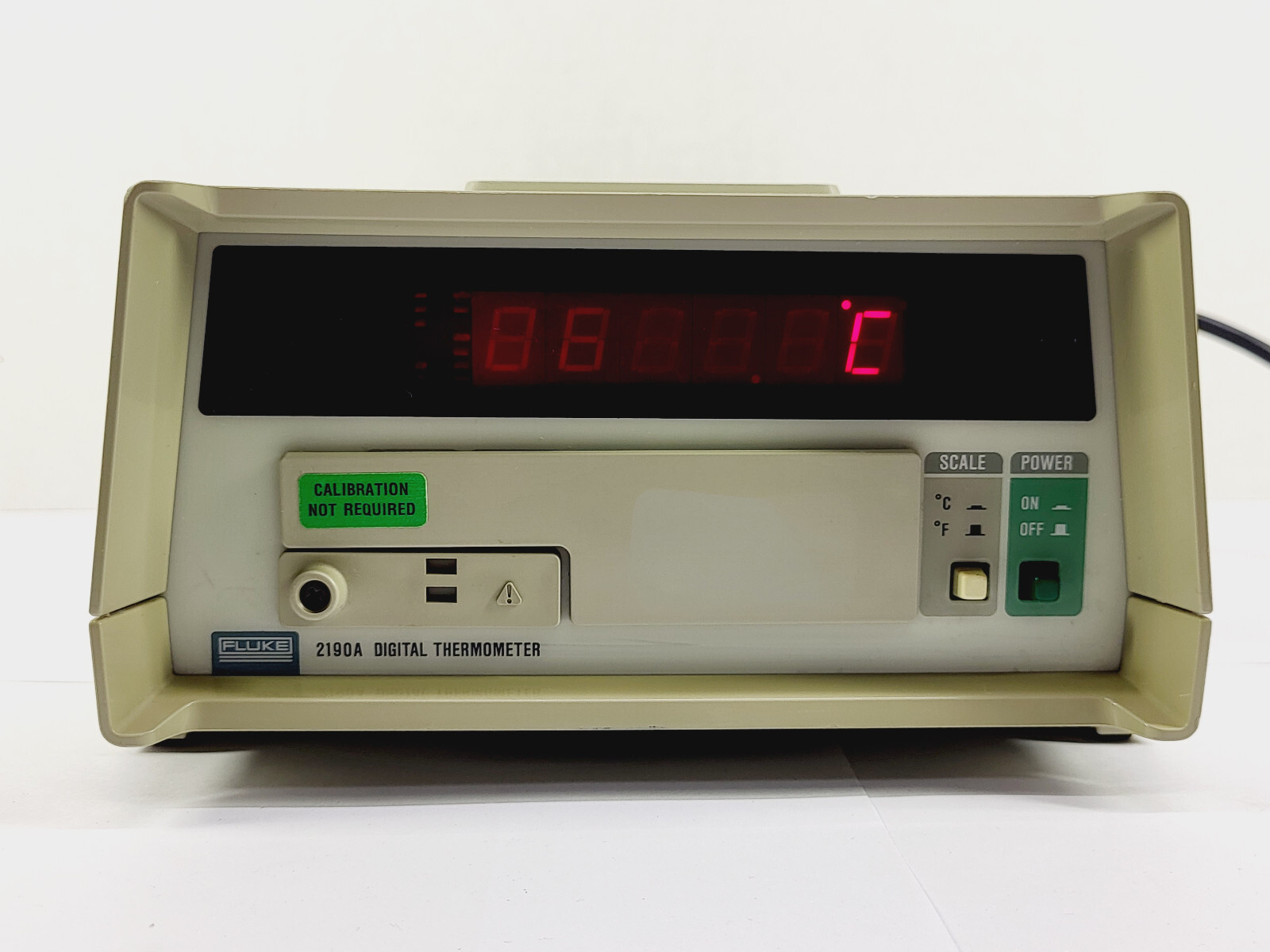 Fluke 2190A (-002 Output Option) Digital Thermometer Type J, K, T, C & R | eBay