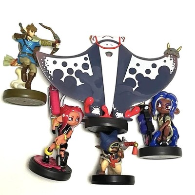 Amiibo Octopus Girl Mantaro Splatoon Zelda Bow Iru And Others | eBay