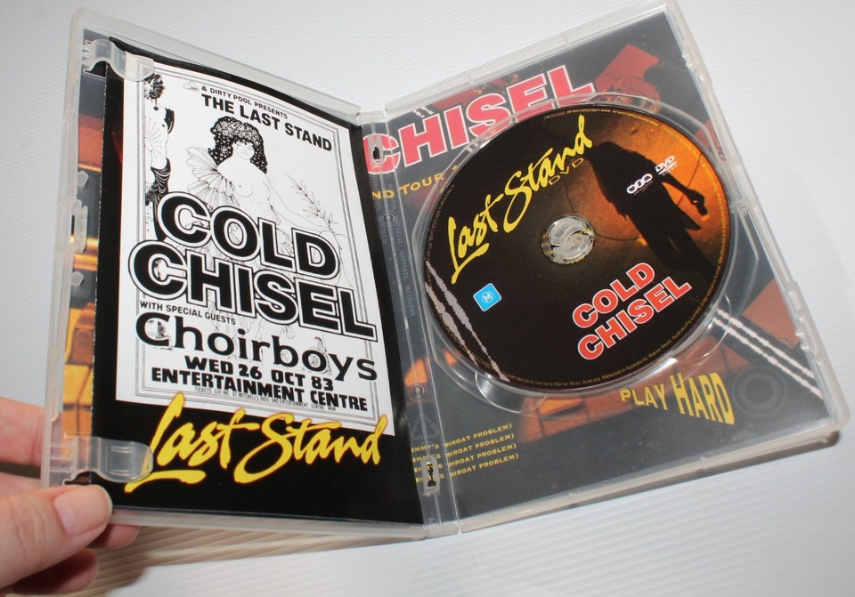Cold Chisel - Last Stand DVD (2005) Sydney Entertainment Centre Concert ...