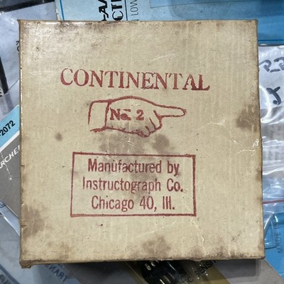 WWII MORSE CODE Machine Paper Tape Reel WW2 USA Continental No.2 | eBay