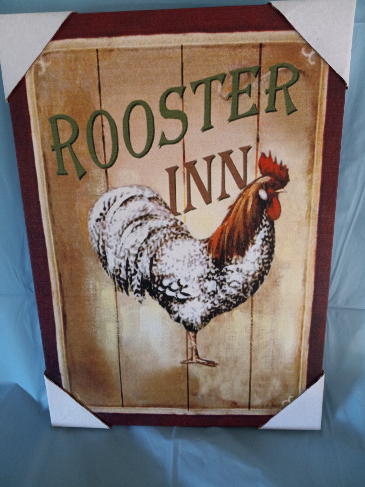 Rooster INN Farm Print New! | eBay