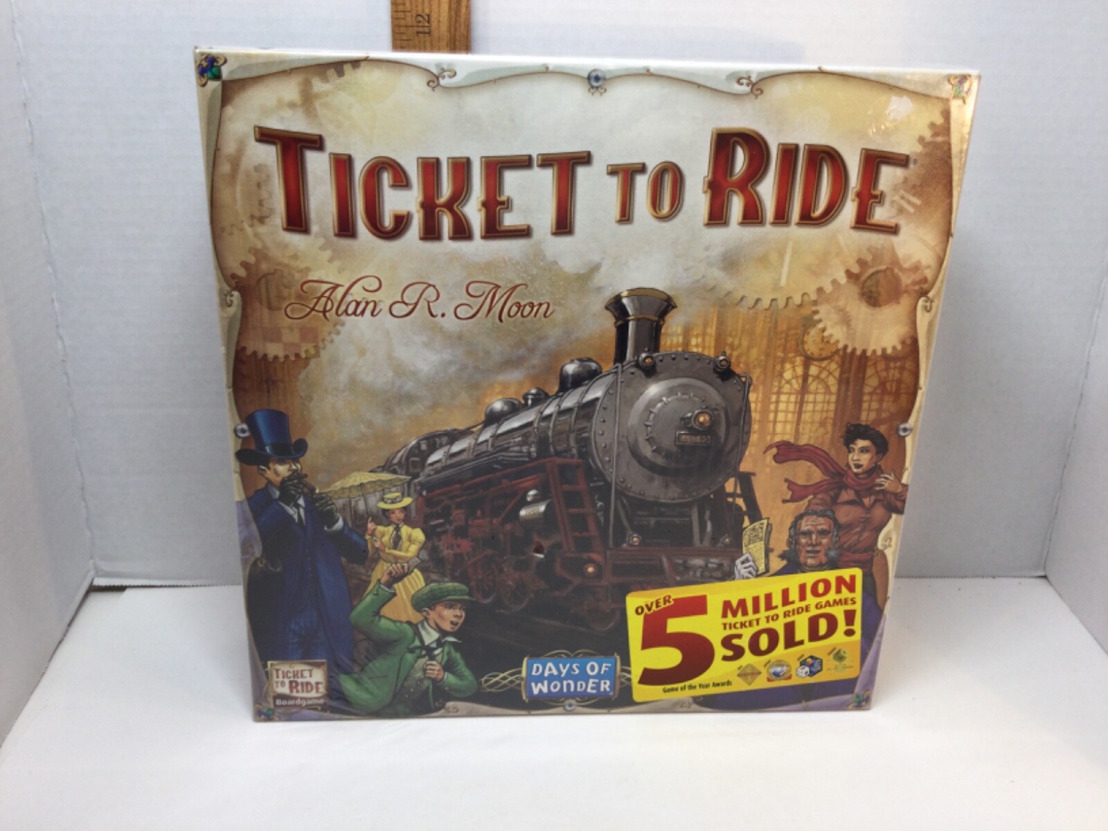 Days of Wonder “Ticket To Ride” Train Adventure Board Game - Alan R ...