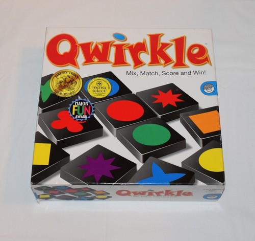 Qwirkle Board Game 2006 MindWare - 108 Blocks Tiles Complete QW03 ...