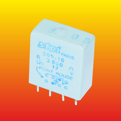 STPI 305.10 LOT OF 1 RELAY SPDT DPDT COIL 3800 Ohm 2A 12V NOS | eBay