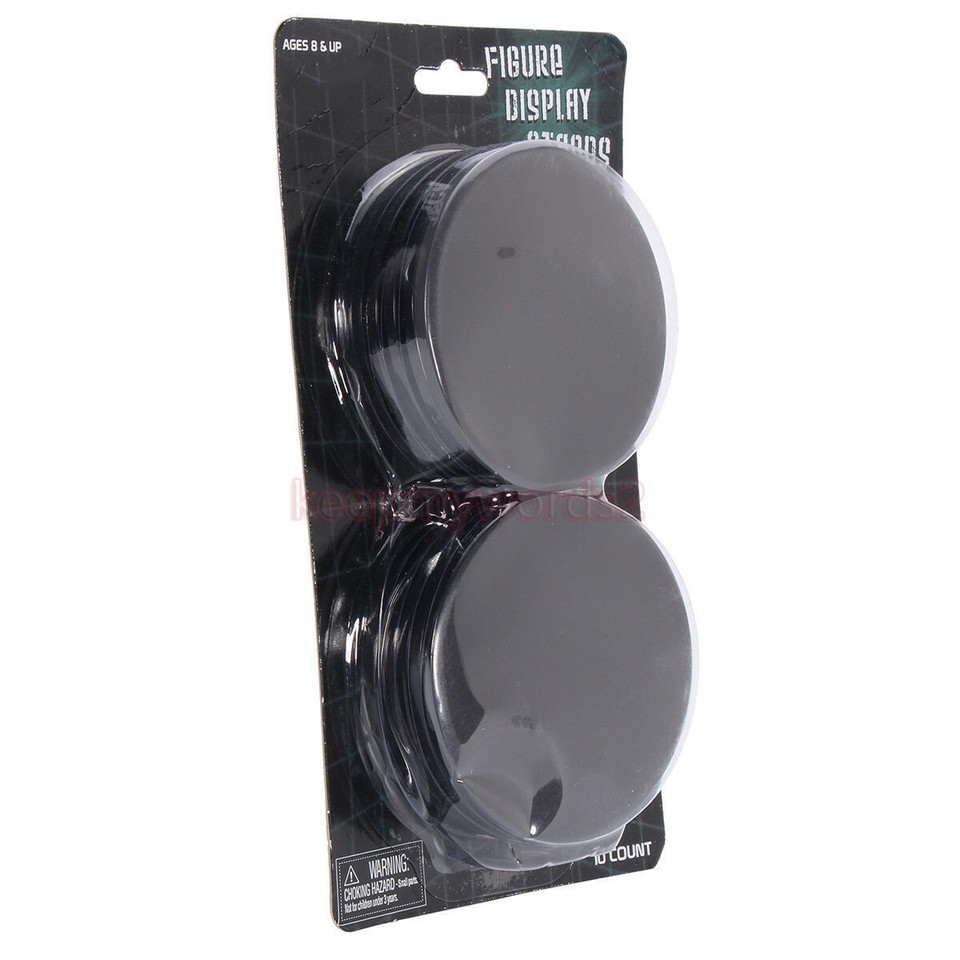 10PCS NECA Action Figure Display Stands Clear Base Fits Most 6" to 8 ...