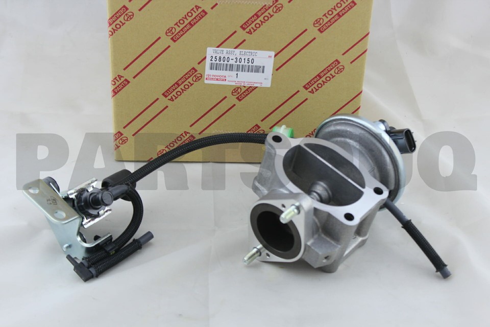 2580030150 Genuine Toyota VALVE ASSY, ELECTRIC EGR CONTROL 25800-30150 ...