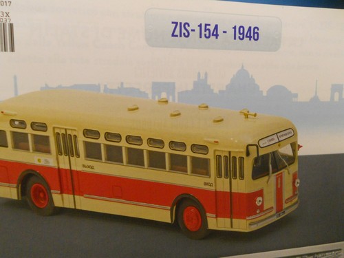 HACHETTE Bus Dal Monde 37 Zis 154 1946 Échelle 1/43 250778 | eBay