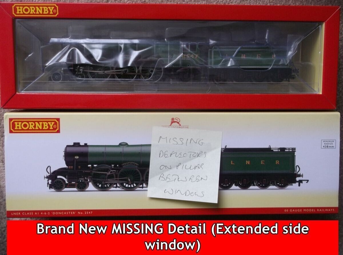 R3990 LNER, A1 Class, No. 2547 'Doncaster' (diecast footplate and ...