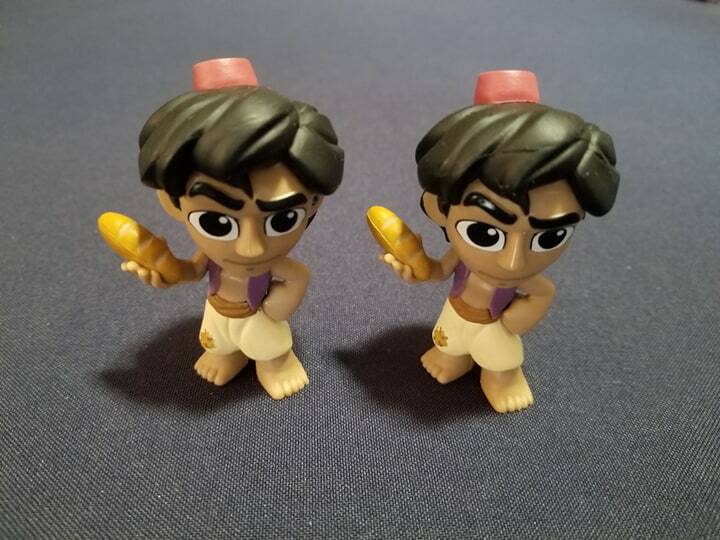 Lot of 2 - 2018 Funko Mystery Minis Disney ALADDIN W/ BREAD LOAF ...