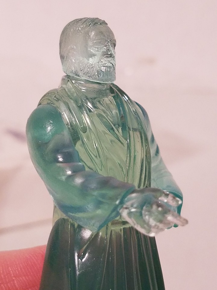 Star Wars Obi-Wan Kenobi Ghost Jedi Action Figure 1997 Lays Chips Mail ...