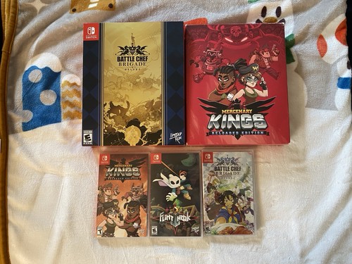 Battle Chef Brigade (No Apron) and Flinthook Limited Edition Nintendo ...