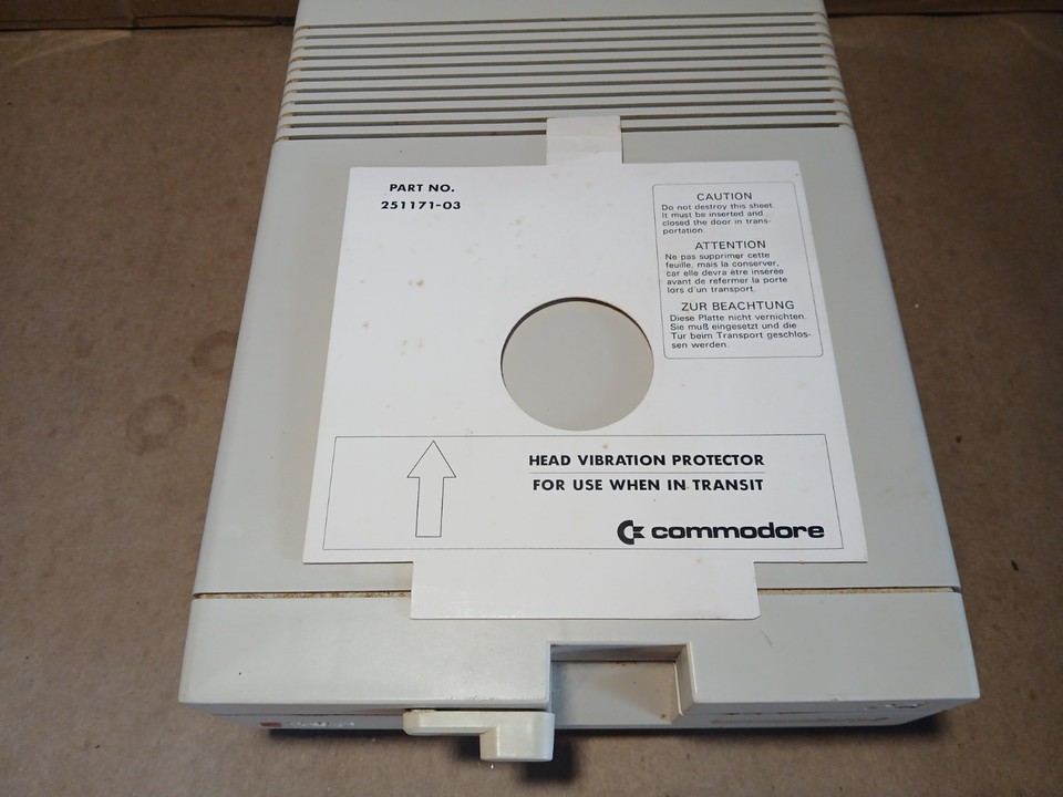 Vintage Commodore 1541-II Floppy Disk Drive W/ PSU, Serial Cable | eBay