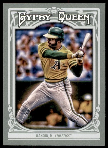 2013 TOPPS GYPSY QUEEN REGGIE JACKSON OAKLAND ATHLETICS #284 | eBay