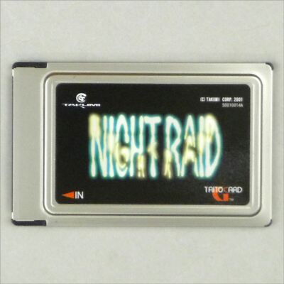Used Night Raid cartridge Arcade Game Board TAITO G-NET JAMMA from ...