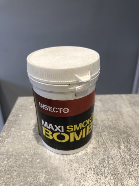 Insecto Maxi Smoke Bomb - Kills Flying Crawling Insects Home & Poultry ...