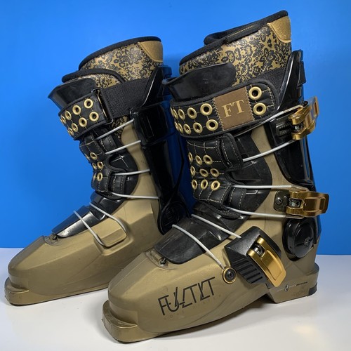 Full Tilt Soul Sister Ski Boots Womens Mondopoint 25.5 US 8 Gold Black ...
