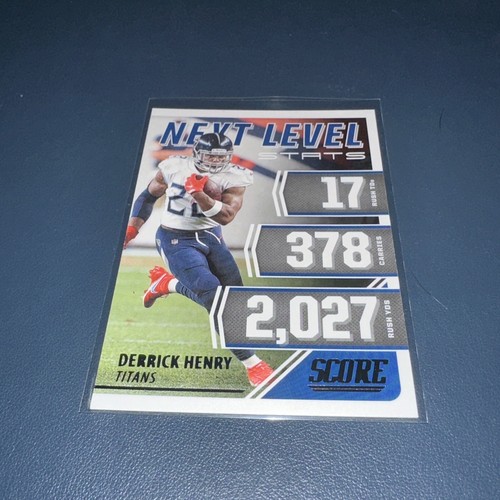 derrick henry Score 2021 NFL Titans Football Card #NL17 | eBay