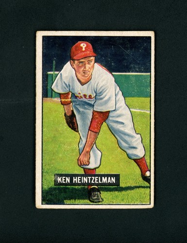 Ken Heintzelman 1951 Bowman - Philadelphia Phillies #147 VG-EX | eBay