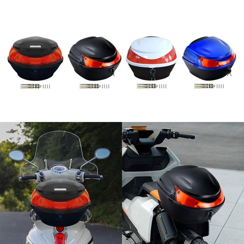 Motorcycle Top Case Motorcycle Rear Storage Box Multipurpose | eBay