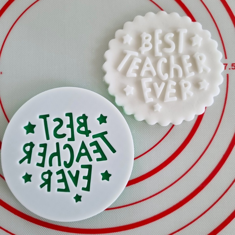 Outbosser Stamp for fondant icing cupcake cake cookie biscuits ...