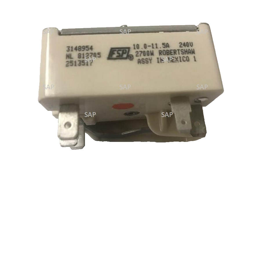 3148954 Surface Unit Burner Switch for Whirlpool 2700W 10.0-11.5A ...