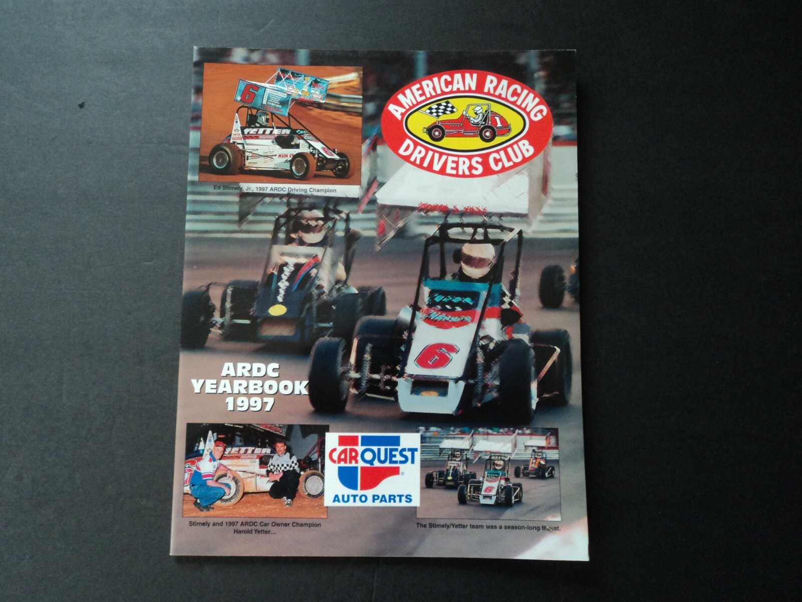 1997 ARDC Midget Racing Yearbook American Racing Drivers Club Lincoln ...