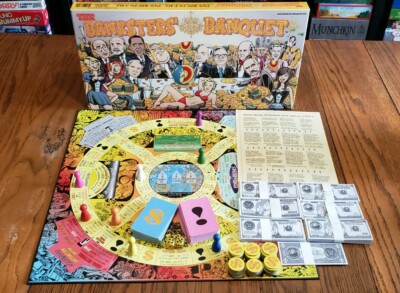 The Banksters Banquet 2011 Alive Games Inc. Boardgame Complete ...