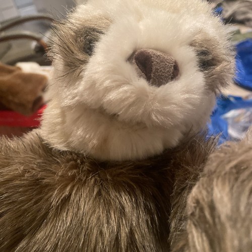 12" Folkmanis Three-Toed Sloth Hand Puppet Plush Stuffed Animal Hook ...