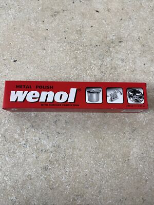 Original Red Wenol Metal Polish Surface Protection Cleans And Polishes ...