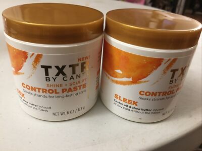 TXTR Cantu (2 Bottles) 6 Oz Shine & Sculpt Sleek Long Last Style ...