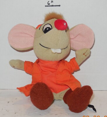 Disney Store Exclusive Cinderella 6" JAQ the Mouse Plush stuffed toy ...