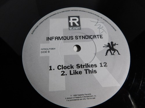 Infamous Syndicate – It's Alright 12" Single Promo 1998 Hip Hop | eBay